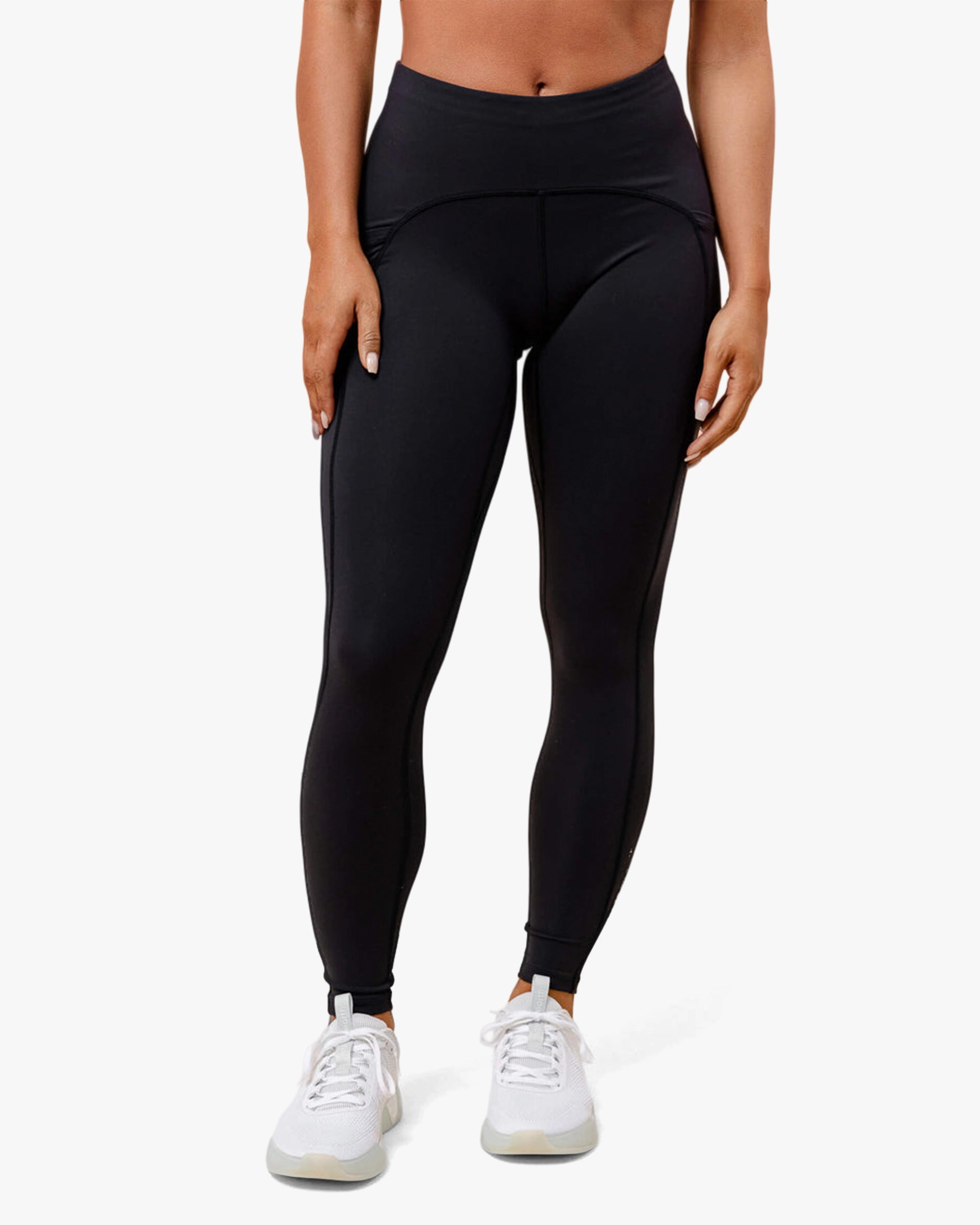 Buy WOE WOMEN'S MID-RISE INTENT TIGHT BLACK Online In Dubai, UAE – REP ...